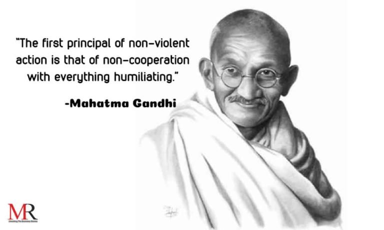 Best Non Violence Quotes For International Non-Violence Day | MR