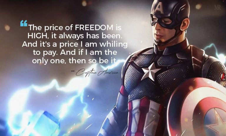 20 Captain America Quotes from his Ultimate MCU Journey