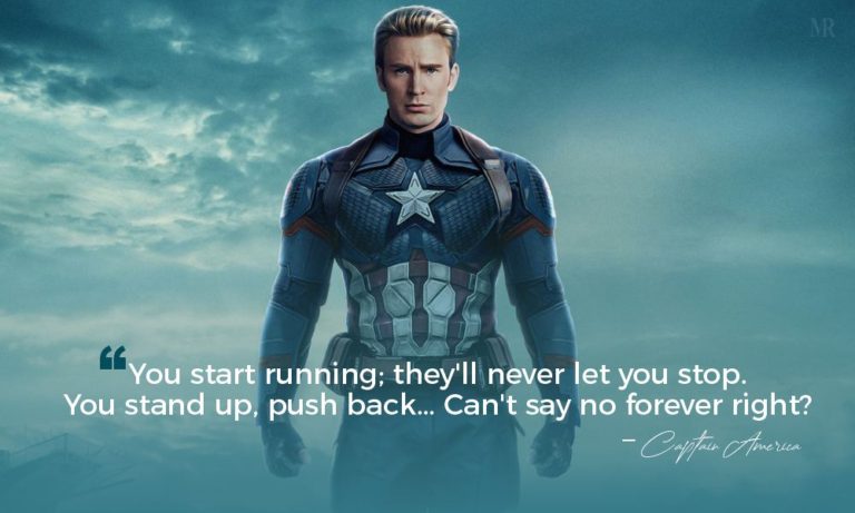 20 Captain America Quotes from his Ultimate MCU Journey