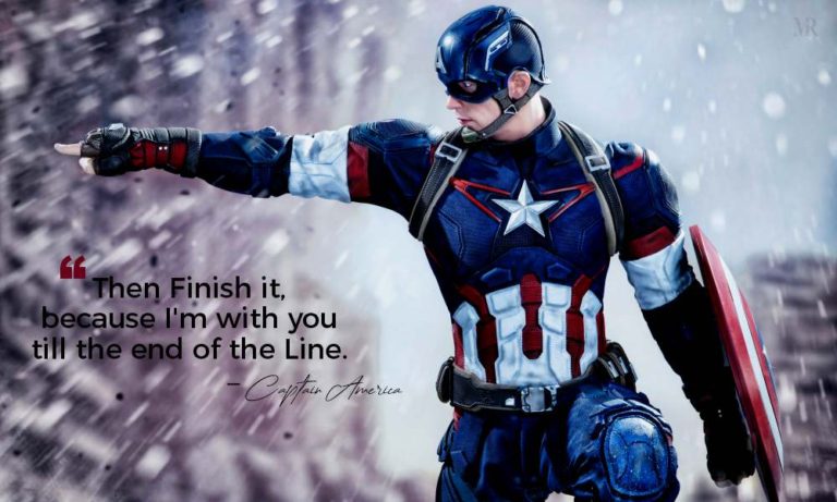20 Captain America Quotes from his Ultimate MCU Journey